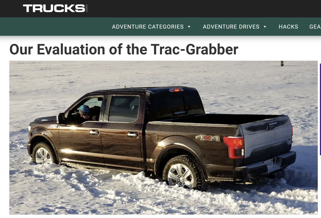 Trucks.com Recommends Trac-Grabber - Trac-Grabber